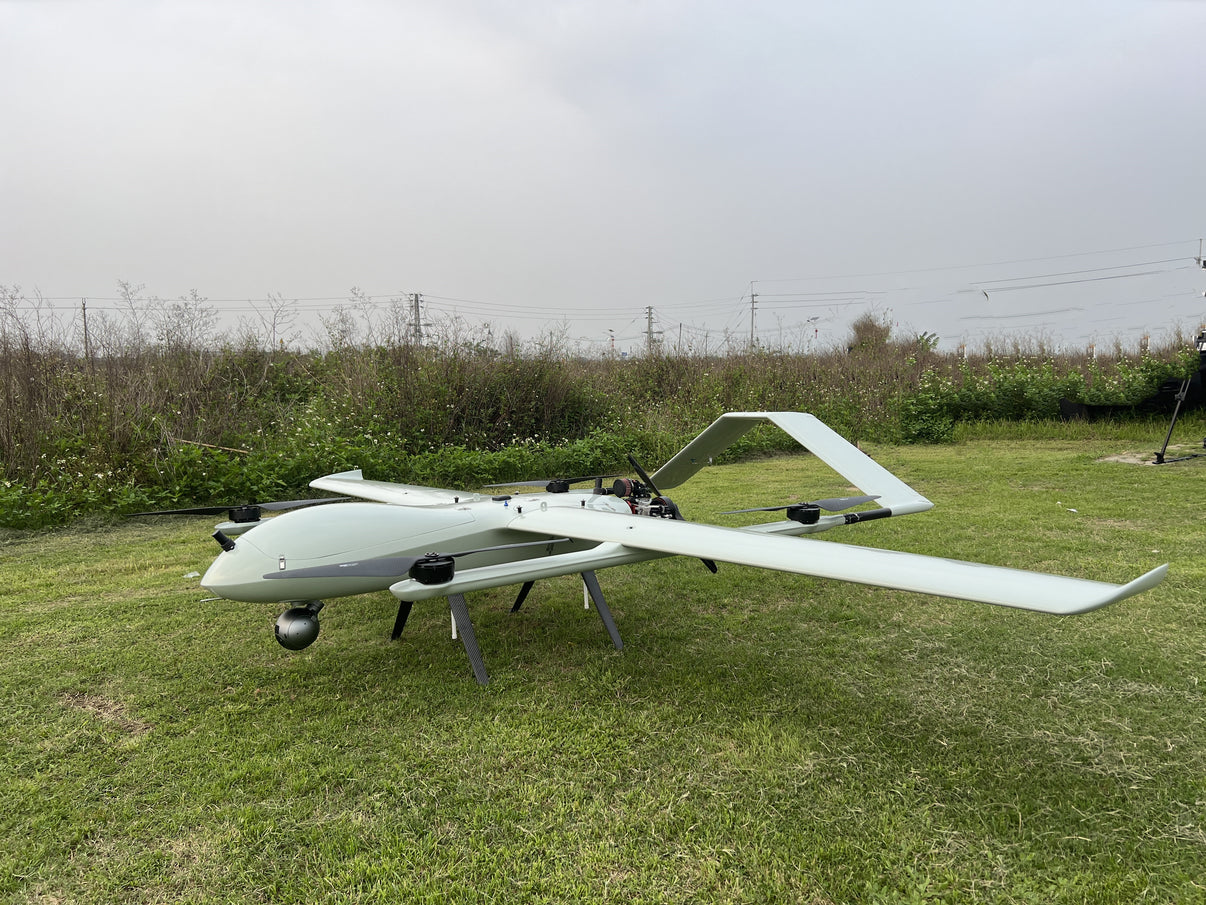 Long range gasoline power fixed wing drone VF50P – skywinguavs